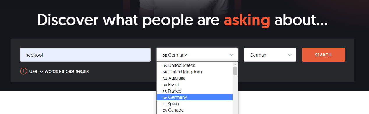 Answer the Public - Ein leistungsstarkes Keyword-Tool für Ihre SEO